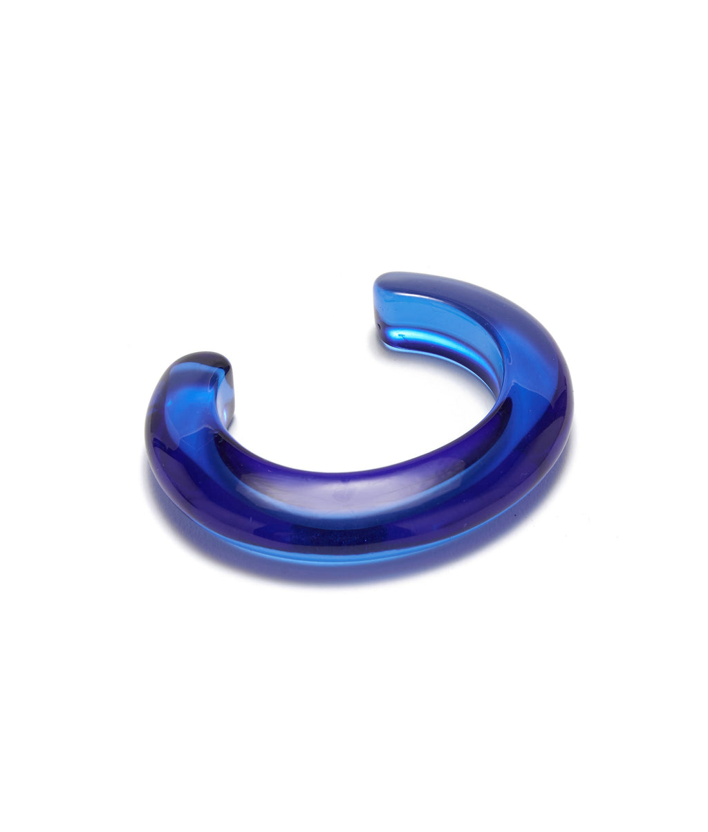 Ridge Cuff in Electric Blue - from Lizzie Fortunato - curated by Marina Larroudé. – Larroude
