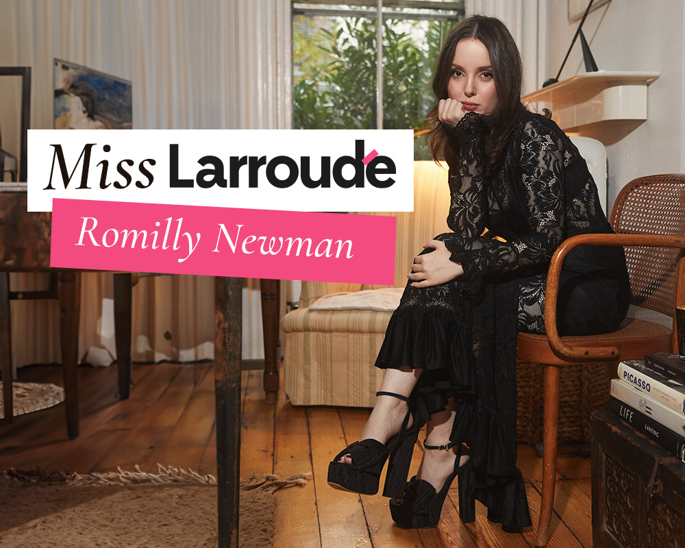 Meet Miss Larroudé, Romilly Newman – Larroude