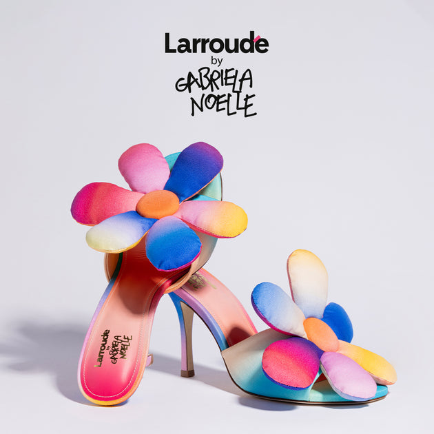 Larroudé x Altuzarra Pump In Silver Specchio